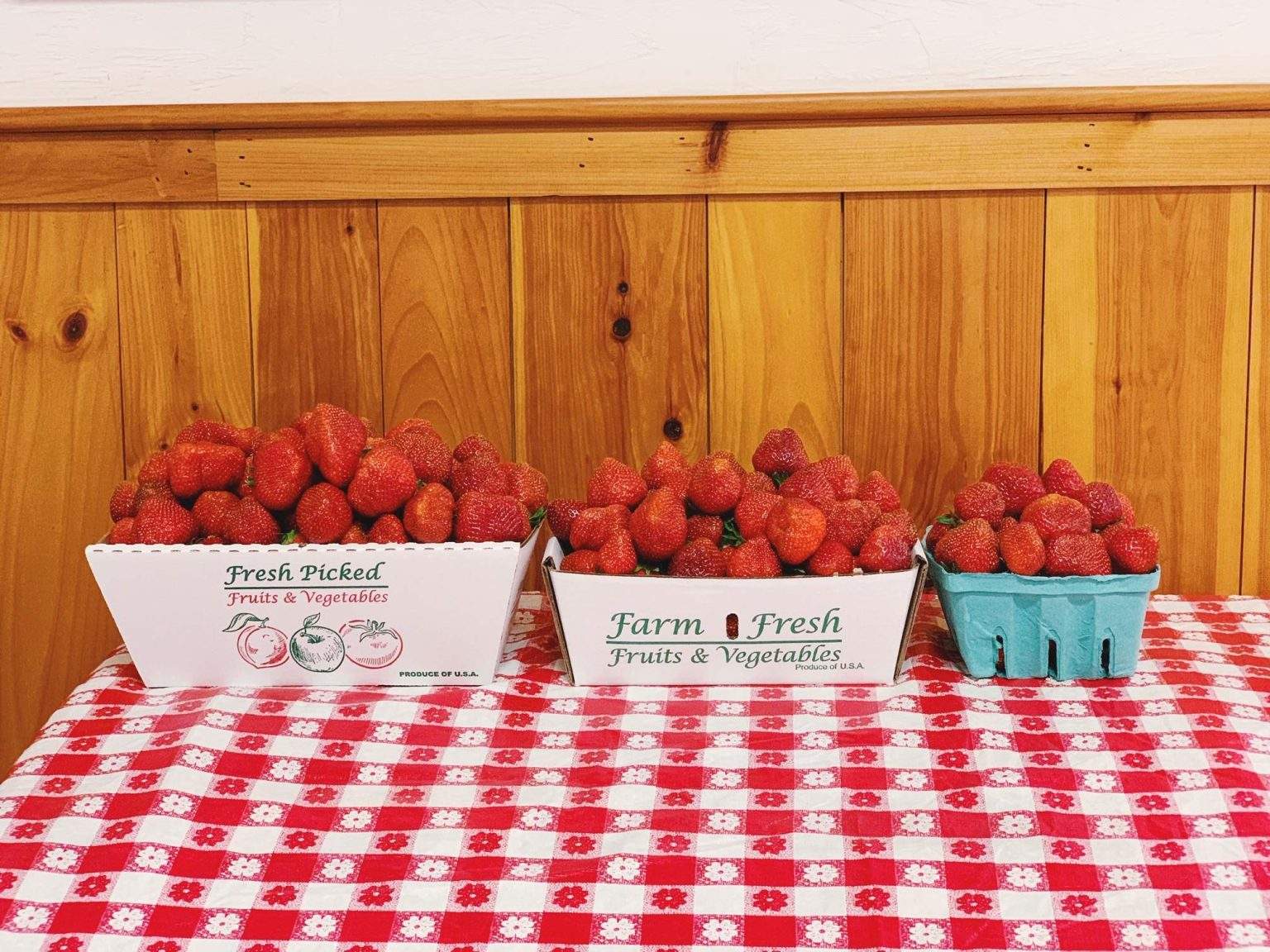 Parlee Farms Current Picking Conditions updated daily